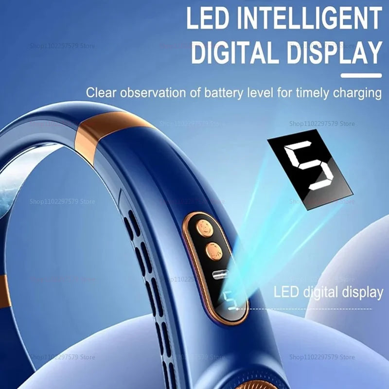 USB Bladeless Neck Fan – The Gadget Hub